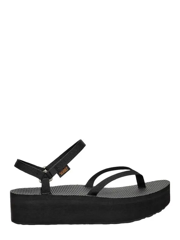 Teva Flatform Slim Sandal - Black
