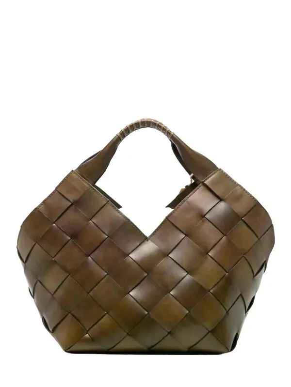 Dragon Diffusion Botteghe Woven Tote Bag - Green