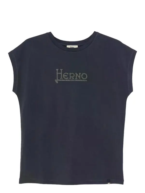 Herno Logo T-shirt - Blue