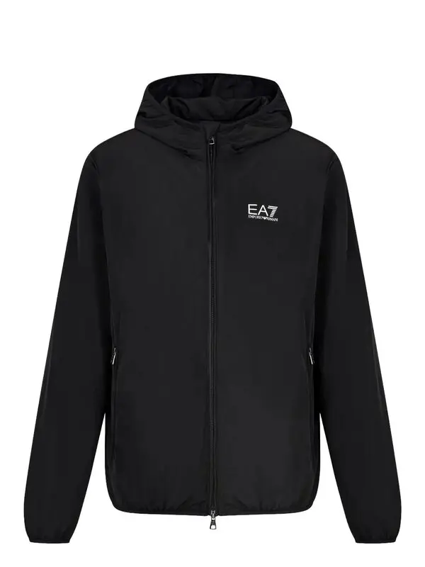 Emporio Armani Core Identity Hooded Jacket - Black