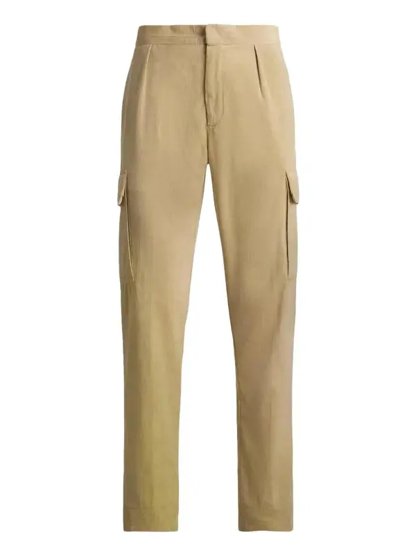 Ralph Lauren Purple Label Corduroy Cargo Pants - Brown