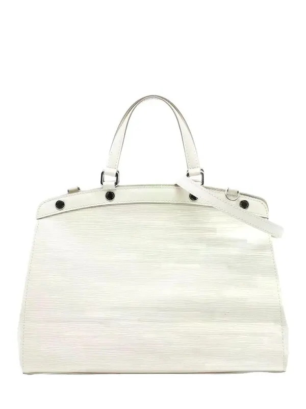 LOUIS VUITTON Epi Brea Mm Satchel - White