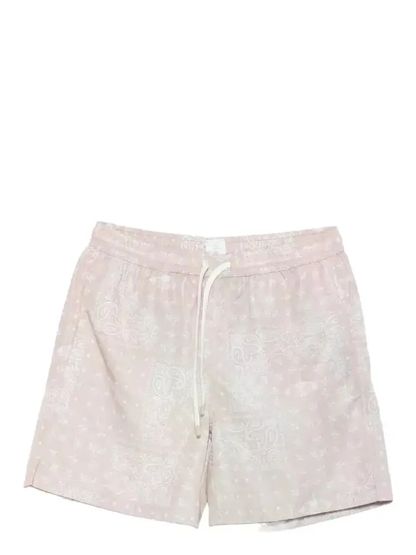 Eleventy Printed Swim Shorts - Pink
