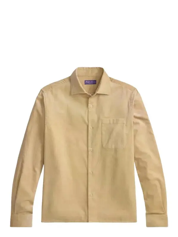 Ralph Lauren Purple Label Corduroy Shirt - Neutrals