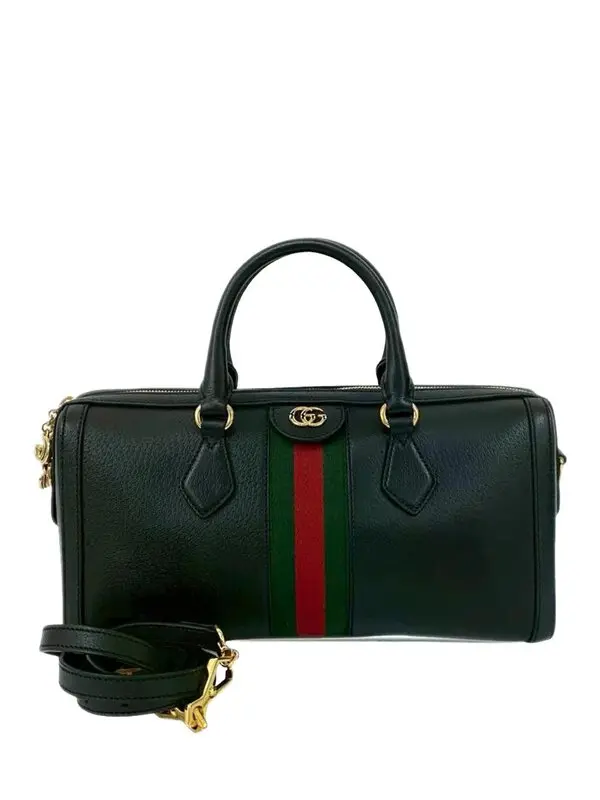 Gucci 2016-2026 Medium Ophidia Satchel - Black