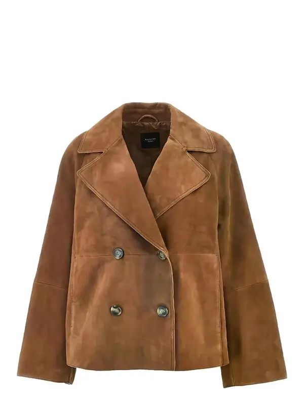 Max Mara Double-breasted Jacket - Brown