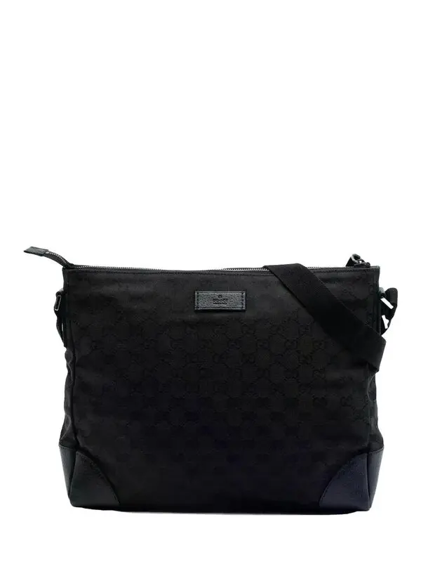 Gucci Gg Canvas Joy Messenger Bag - Black