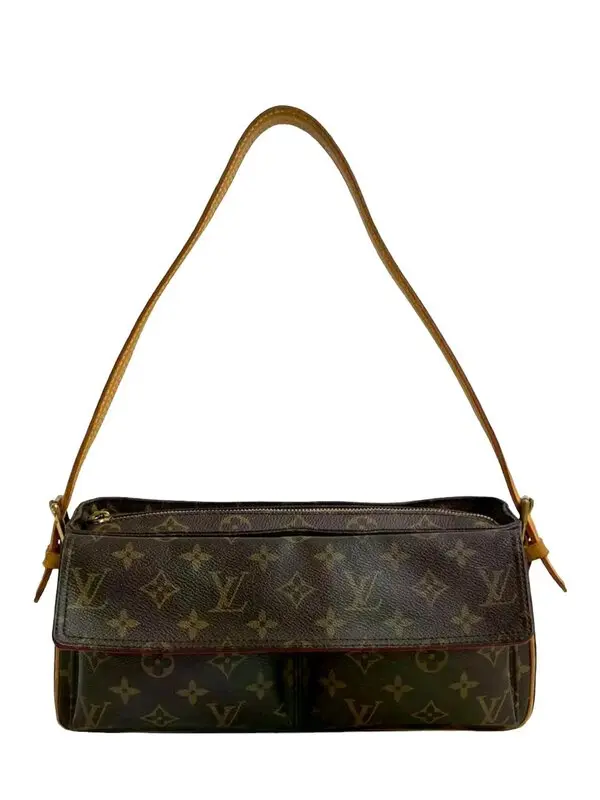 LOUIS VUITTON 2004 Monogram Viva Cite Mm Shoulder Bag - Brown
