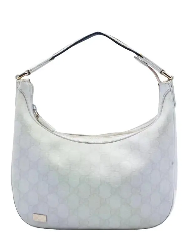 Gucci Gg Supreme Pop Handbag - White