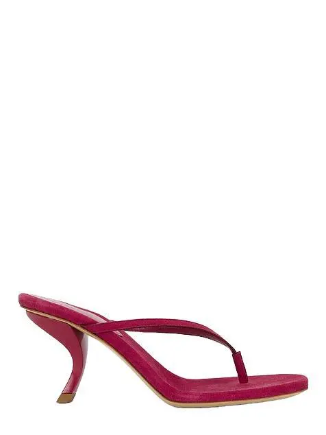 GIA BORGHINI Aurorina Sandal - Cherry