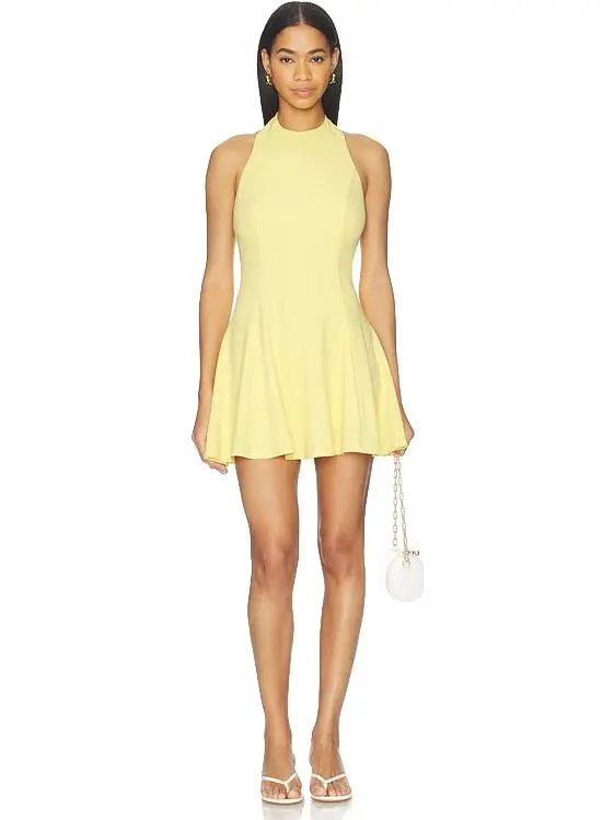 MORE TO COME Geneva Mini Dress - Butter