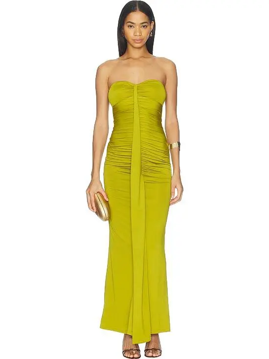 Superdown Mira Maxi Dress - Pear Green