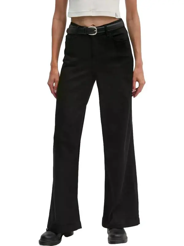 MOS MOSH Mmdara Deluxe Flared Jeans - Black