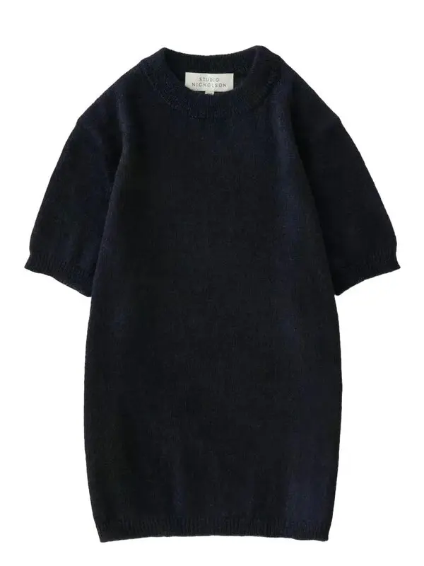 Studio Nicholson Seren Ribbed Top - Blue