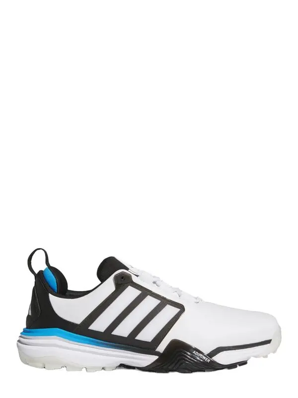 Adidas Spikeless Golf Shoes - Cloud White / Core Black / Lucid Ray Blue