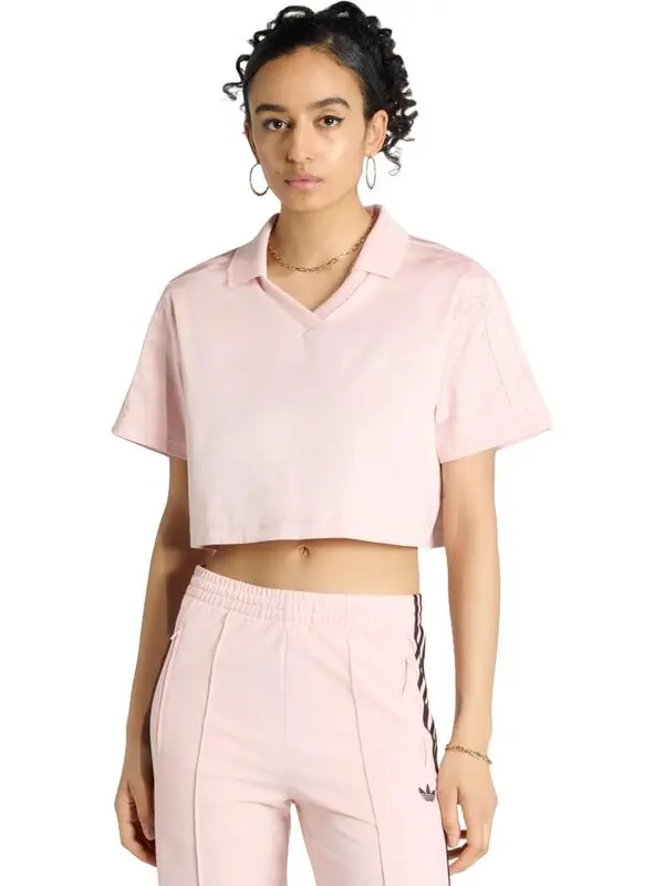 Adidas Pearl Jacquard Short Sleeves Jersey - Sandy Pink