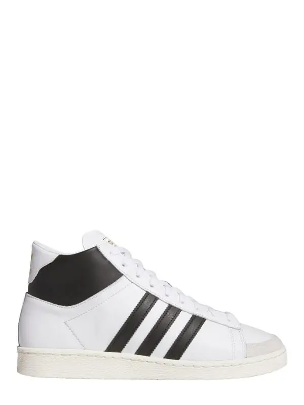 Adidas Jabbar Hi Sneakers - Cloud White / Core Black / Off White
