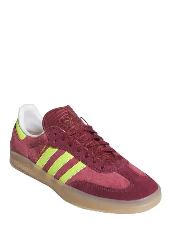 Adidas Puig Samba Sneakers - Maroon / Semi Solar Yellow / Shadow Red
