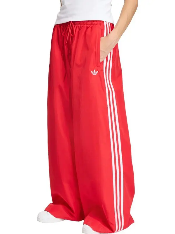 Adidas Firebird Adilenium Track Pant - Better Scarlet / White