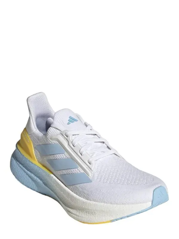 Adidas Ultraboost 5x Sneakers - Cloud White / Glow Blue / Yellow