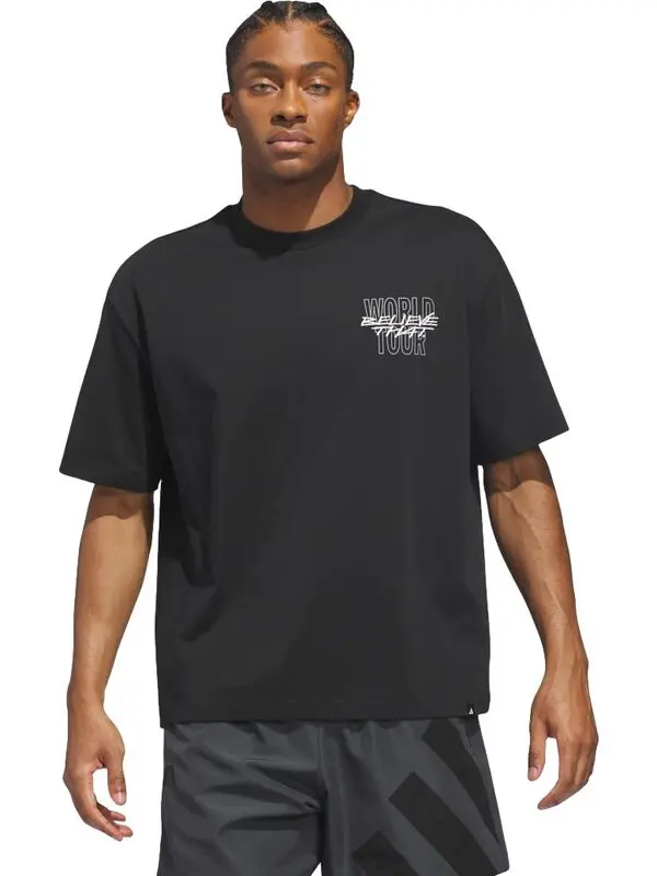 Adidas Anthony Edwards Atl2wrld T-shirt - Black