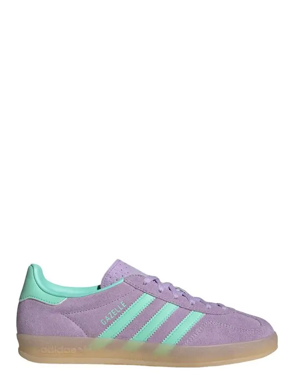Adidas Gazelle Indoor Sneakers - Powder Plum / Easy Green / Gum
