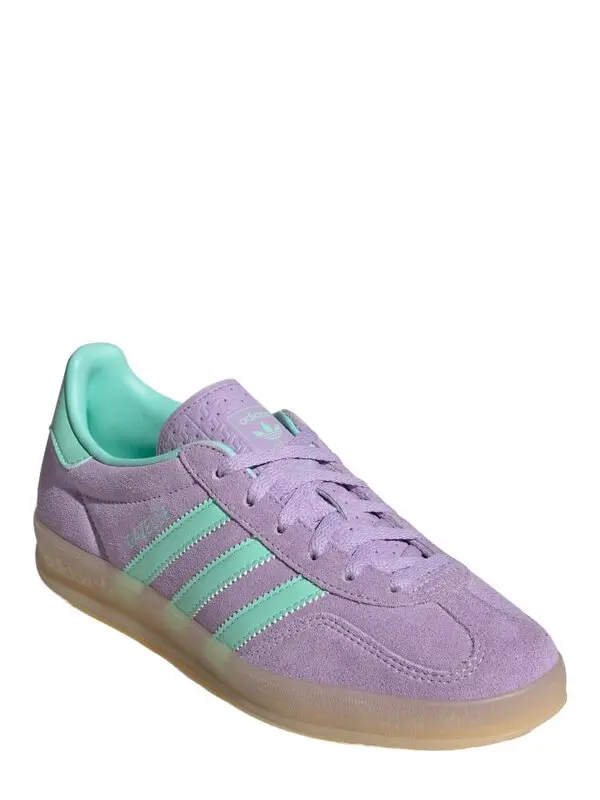 Adidas Gazelle Indoor Sneakers - Powder Plum / Easy Green / Gum