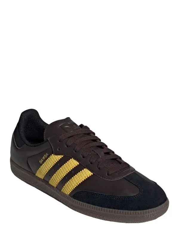 Adidas Samba Og Sneakers - Aurora Coffee / Yellow / Gum