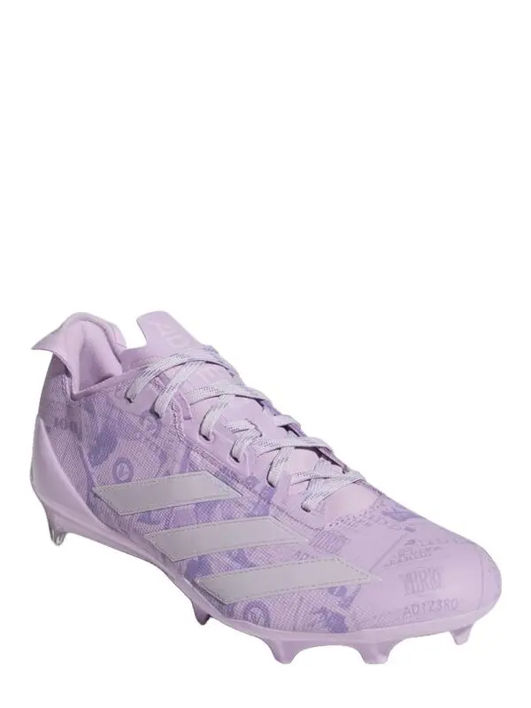 Adidas Adizero Electric Ii Currency Neutral Football Cleats - Powder Plum / Silver Dawn / Magic Lilac