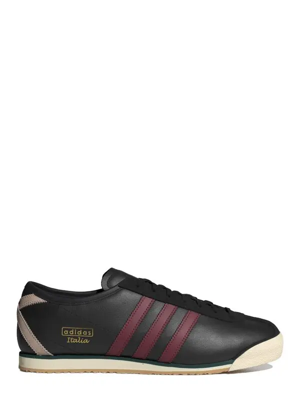 Adidas Italia 70s Sneakers - Core Black / Shadow Red / Wonder Beige