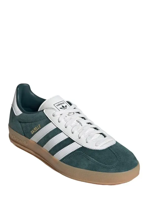Adidas Gazelle Indoor Sneakers - Aurora Ivy / Core White / Gum