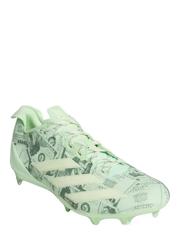 Adidas Adizero Electric Ii Currency Neutral Football Cleats - Semi Green Spark / Almost Lime / Silver Green