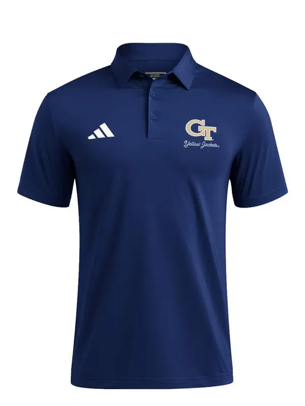 Adidas Georgia Tech Ultimate365 Solid Polo - Team Navy / White / Ncaa-gat-716