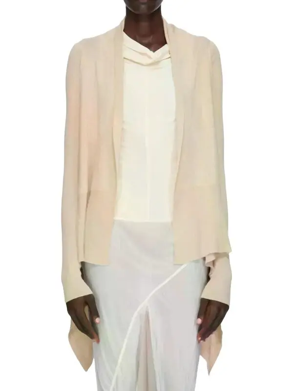 Rick Owens Knit Cardigan - Neutrals