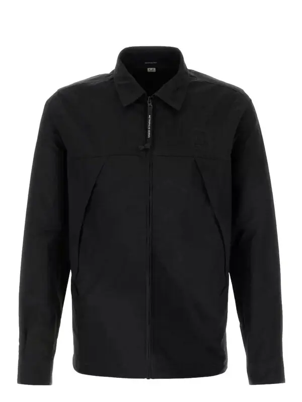 C.P. COMPANY Metropolis Gabardine Shirt Jacket - Black