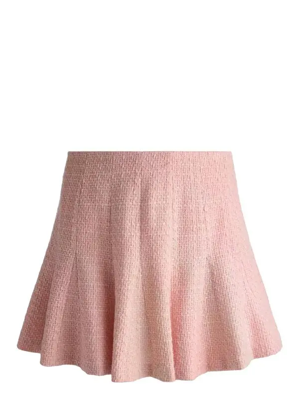 Alice + Olivia Godet Mini Skirt - Pink