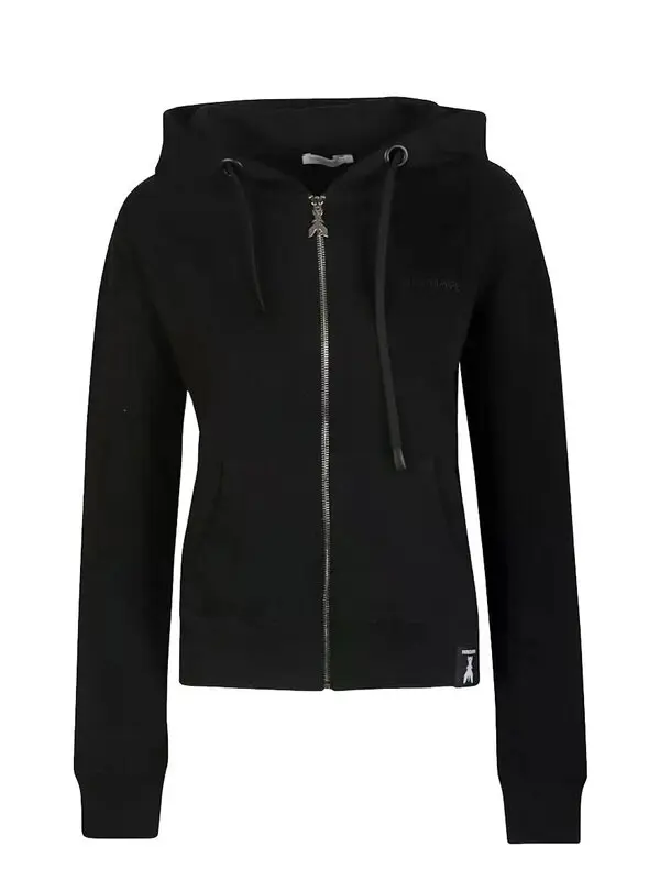 Patrizia Pepe Zip-up Hoodie - Black