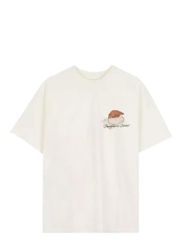 ONLY THE BLIND Breakfast Blake's T-shirt - White