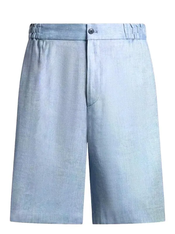 Etro Bermuda Jogging Shorts - Blue