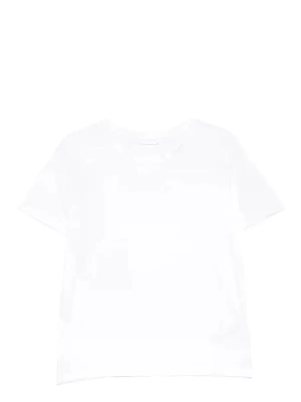 DONDUP Logo-embroidered T-shirt - White