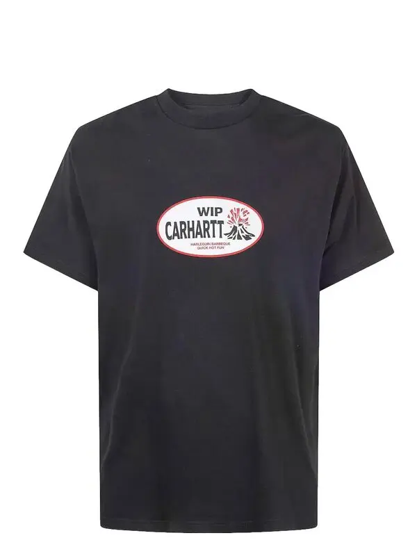 Carhartt Work In Progress S/s Harlequin Bbq T-shirt - Black