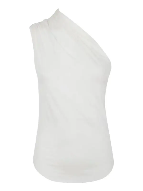 THOM KROM One-shoulder Top - White