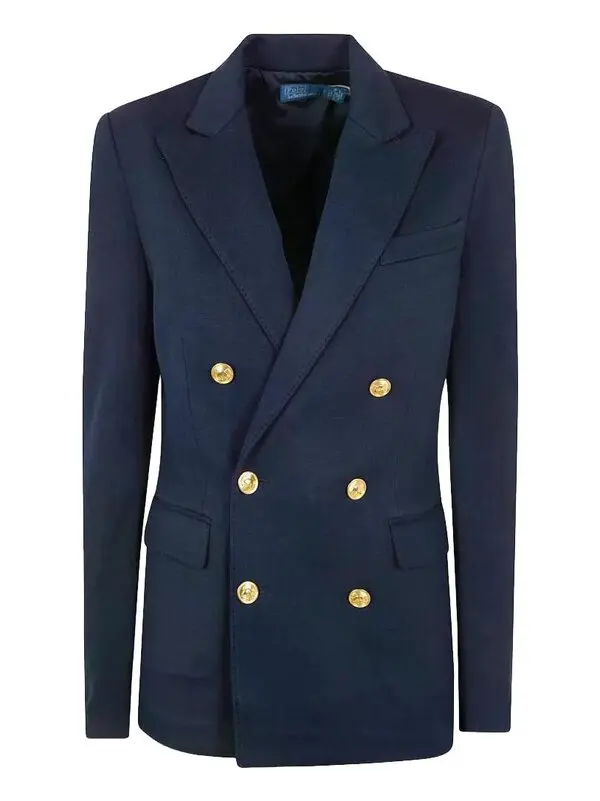 Polo Ralph Lauren Long-sleeve Buttoned Blazer - Blue