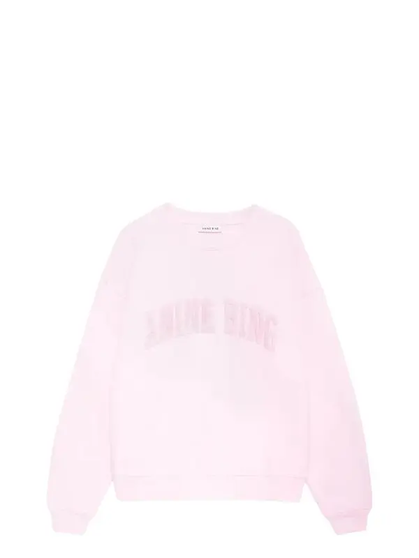 ANINE BING Embroidered Sweatshirt - Pink