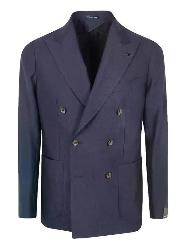 Tagliatore Double-breasted Jacket - Blue