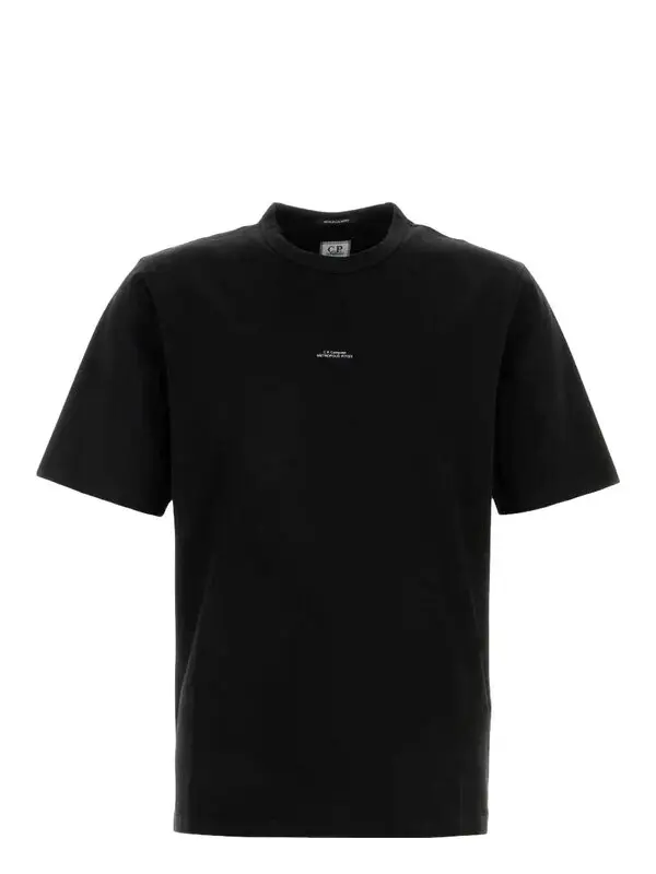 C.P. COMPANY Cotton T-shirt - Black