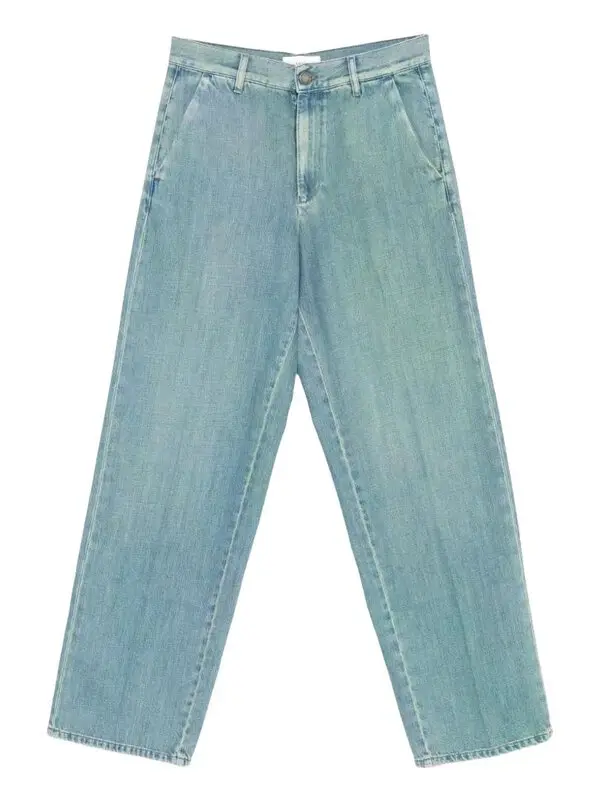 LARDINI Straight Leg Jeans - Blue