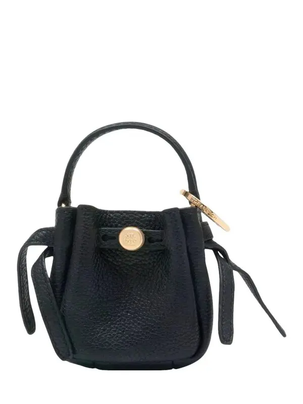 Tory Burch Romy Bucket Bag Charm - Black