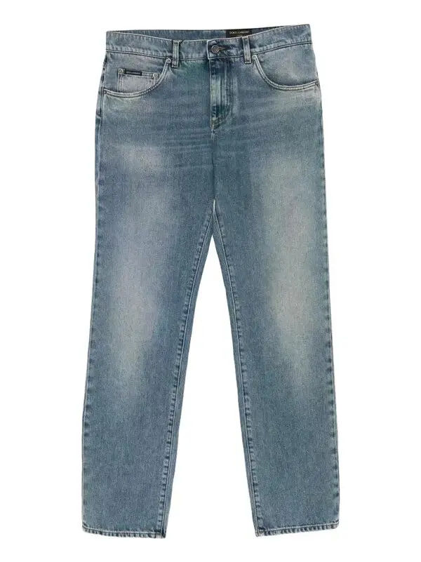 Dolce & Gabbana Straight Jeans - Blue