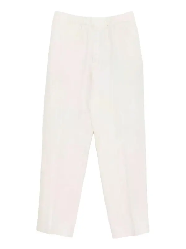 LARDINI Elastic-waistband Trousers - Neutrals